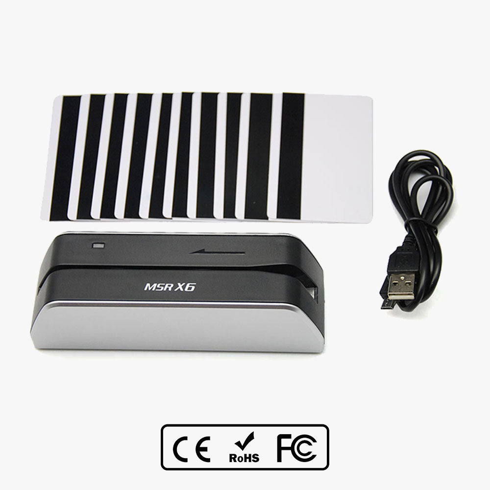 MSRX6 Smallest USB Magstripe Credit Card Reader Writer1 – My Store